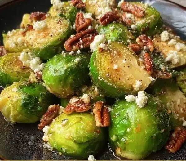 Maple Dijon Brussels Sprouts